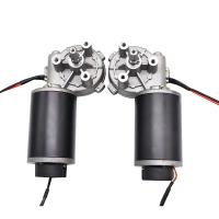 China 76mm Worm Gear Brushed DC Motor High Torque 24VDC For Packaging Machines And Material Handling Devices for sale