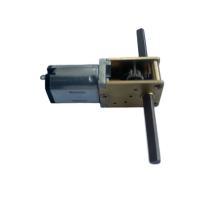 China Gear Reduction Motor 90-degree Single axis, double axis Shaft 12mm N20 Worm Gear Gearbox  smooth and quiet operation suitable for laboratory equipment and sensitive measurement instruments for sale