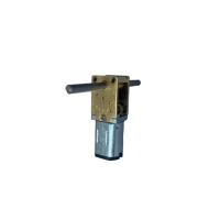 China Gear Reduction Motor 90-degree Single axis, double axis Shaft 12mm N20 Worm Gear Gearbox  smooth and quiet operation suitable for laboratory equipment and sensitive measurement instruments for sale