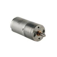 China 25D370 25mm 6v 12v DC Spur Gear Motor  High torque gear motor designed for demanding applications requiring performance and smooth operation in heavy machinery for sale