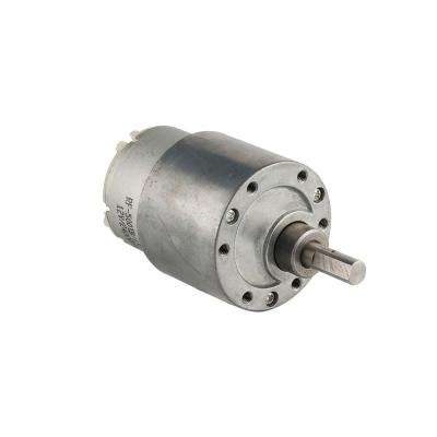 China Electric 12v 37mm Metal Gearmotors Spur Gear Motor 100rpm  Stall  Torque 70kg.cm   100:1  And Customizable Mounting Options For Industrial Equipment for sale