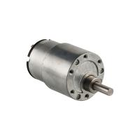 China Electric 12v 37mm Metal Gearmotors Spur Gear Motor 100rpm  Stall  Torque 70kg.cm   100:1  And Customizable Mounting Options For Industrial Equipment for sale