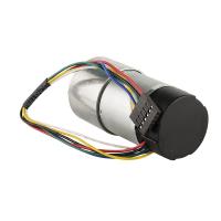 China 12v 500rpm Speed Brush 37mm Permanent Magnet Gear Motor Fan Robot Wheelchair Electric Bicycle 64CPR Encoder for sale