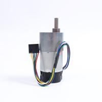 China 37mm 37D-520 12V 24V Gear Motor DC 13RPM To 1000RPM High Torque 26KG Gear Box Used For Intelligent Door Locks Electronic Lock Bodies for sale