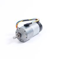 China 37mm 37D-520 12V 24V Gear Motor DC 13RPM To 1000RPM High Torque 26KG Gear Box Used For Intelligent Door Locks Electronic Lock Bodies for sale