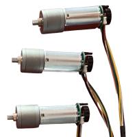 China 20mm Diameter 48CPR Encoder DC Gear Motor for Medical Equipment and Smart Wearables for sale
