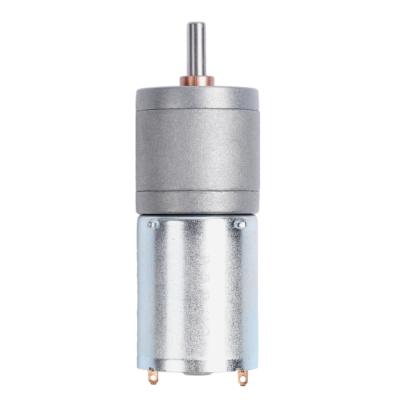 China Electric gear motor designed for continuous duty cycles High Quality 25mm Diameter DC Gear Motor with Permanent Magnet for sale