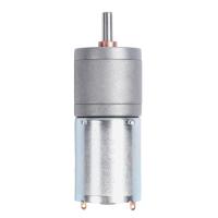 China Electric gear motor High Speed 25D-370 DC Gear Motor 15W for Smart Home electric motor gear reducer for sale