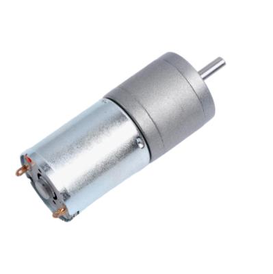 China Electric gear motor High Speed 25D-370 DC Gear Motor 15W for Smart Home electric motor gear reducer for sale