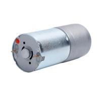 China Electric gear motor High Speed 25D-370 DC Gear Motor 15W for Smart Home electric motor gear reducer for sale
