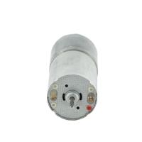 China 6v 12v 24v Brush High Torque 3kg.cm 25D-370 DC Gear Motor  with bakc shaft for robot 3D printer for sale