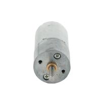 China 6v 12v 24v Brush High Torque 3kg.cm 25D-370 DC Gear Motor  with bakc shaft for robot 3D printer for sale