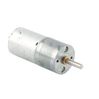 China 6v 12v 24v Brush High Torque 3kg.cm 25D-370 DC Gear Motor  with bakc shaft for robot 3D printer for sale