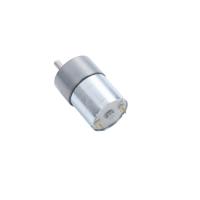 China 12v Electric metal Gear Motor 37mm Brush dc motor used for Robots and Robotic Applications for sale