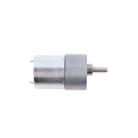 China 12v Electric metal Gear Motor 37mm Brush dc motor used for Robots and Robotic Applications for sale