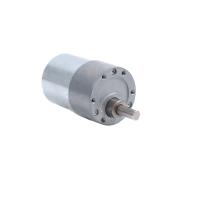 China 12v Electric metal Gear Motor 37mm Brush dc motor used for Robots and Robotic Applications for sale