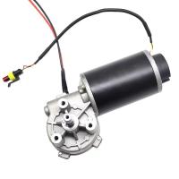 China 63mm 76mm Worm Gear Motor 12V 24V 50W 60W 100W 150W 200W High Torque Up To 20N.m Self-Locking with Encoder Optional for sale