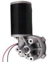 China High Torque 20N.m 63mm 76mm DC Worm Gear Motor 12V 24V 50W 60W 100W 150W 200W Self-Locking with or Without Encoder for sale
