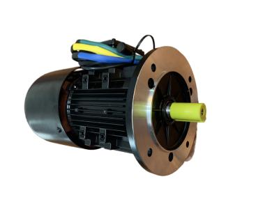 China High Power 550W-12KW BLDC Motor 24V 36V 48V 72V 96V 120V 80-132mm Diameter Brushless DC Motor With Controller Soft Start Hall Sensor Brake For Fan And Blower for sale