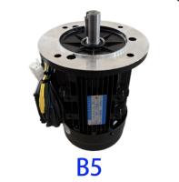 China 120V Max Large Power Brushless DC Motor 80mm 90mm 100mm 112mm 132mm 550W to 12KW With Controller Soft Start Hall Sensor Brake For Construction Machinery And Lifting Equipment for sale