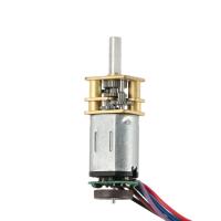 China Encoder Motor 12mm N20 Gear Motor Micro Brushed DC Metal Gear Motor 6V Equipped With Stainless Steel Gears For In Miniature Robotics And Devices for sale