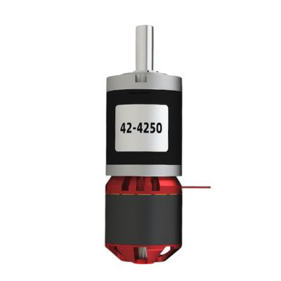 China 12v 24v 350KV 42mm Outrunner Brushless Dc Planetary Gear Motor Offering Torque Transmission And Compact Footprint For Space Constrained Applications for sale