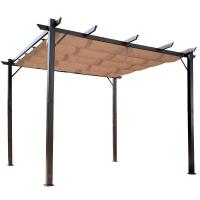China Transform Your Backyard into a Relaxing Retreat with AJUNION Aluminum Patio Pergola for sale