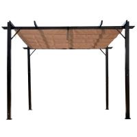 China Transform Your Backyard into a Relaxing Retreat with AJUNION Aluminum Patio Pergola for sale