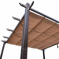 China Transform Your Backyard into a Relaxing Retreat with AJUNION Aluminum Patio Pergola for sale