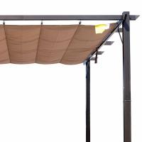 China Transform Your Backyard into a Relaxing Retreat with AJUNION Aluminum Patio Pergola for sale