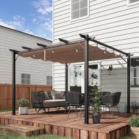 China Transform Your Backyard into a Relaxing Retreat with AJUNION Aluminum Patio Pergola for sale