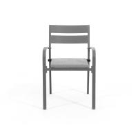 China AJUNION X Shape Outdoor Dining Set for Restaurant 76