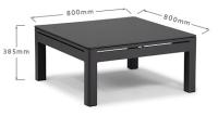 China Y Mail Packing AJUNION Modern Luxury Garden Furniture L Shape Sectional Lounge Set for sale