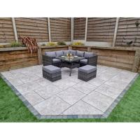 China Outdoor Garden Dining Furniture Set with Bench by AJUNION Woven Rattan Corner Sofa for sale