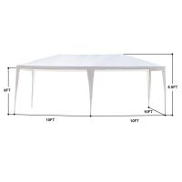 China Powder Coated AJUNION 10' x 20' Outdoor Tent Canopy Gazebo Pavilion for Wedding Party for sale