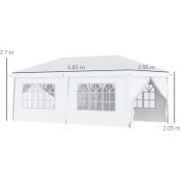 China AJUNION Customized Size Outdoor Party Tent Pop Up Gazebo Tent with High Density Fabric for sale