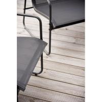 China Metal Furniture Patio Set for Backyard Garden AJUNION 4 Seater Conversation Lounge Set for sale