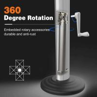 China 360 Degree Rotating Offset Patio Umbrella with LED Light Your Garden's Ideal Choice for sale