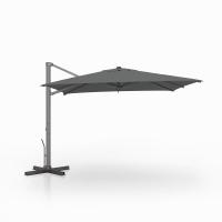 China AJUNION 10ft Aluminum Luxury Patio Umbrella Auto Tilt Waterproof Parasol for Outdoor for sale