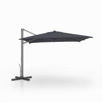 China AJUNION 10ft Aluminum Luxury Patio Umbrella Auto Tilt Waterproof Parasol for Outdoor for sale
