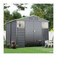 China 43kg AJUNION Metal Garden House Storage Building Shed Waterproof and Durable Solution for sale