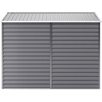 China 43kg AJUNION Metal Garden House Storage Building Shed Waterproof and Durable Solution for sale