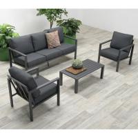 China 5 Seater Outdoor Furniture Set Made of Aluminum for Modern Outdoor Living for sale