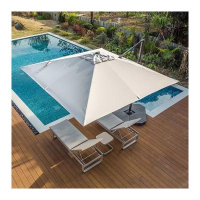 China Modern Design Style 1-Tier Cantilever Umbrella for Garden Sun Shade and Protection for sale