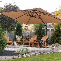 China Modern Design Style 1-Tier Cantilever Umbrella for Garden Sun Shade and Protection for sale