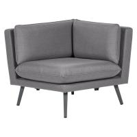 China Modern Design Style Grey Cushion All Weather Fabric Sofa Set Furniture for Villa Garden for sale