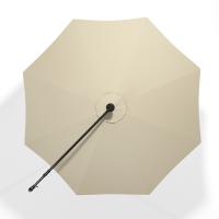 China Customized Color Garden Umbrella with Light Waterproof Commercial Restaurant Cantilever for sale