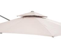 China Double Top Patio Umbrella Garden Parasol Waterproof Canopy AJUNION W300xD300xH260cm for sale