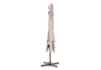 China Double Top Patio Umbrella Garden Parasol Waterproof Canopy AJUNION W300xD300xH260cm for sale