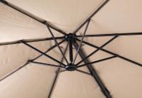 China Modern Style Garden Cantilever Umbrella with Waterproof Design and 18.2kg Weight for sale